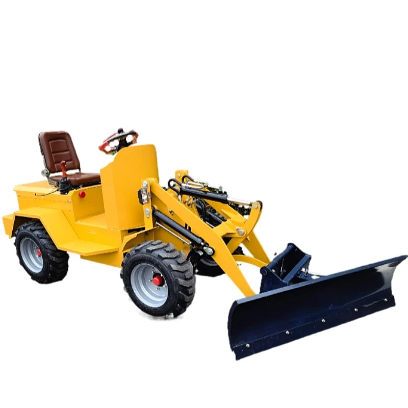 Electric Mini Loader 400kg Electric Front End Loader Multifunctional ...