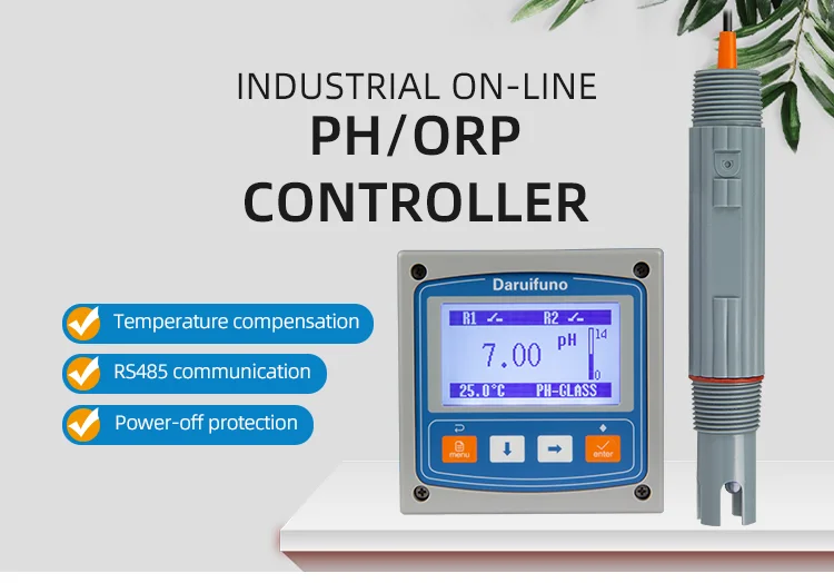 Automatic Dosing Control RS485 Inline Ph ORP Controller