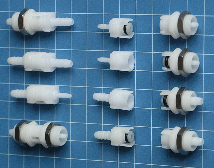 Miniature Acetal SMC Twist on off Quick Disconnect Connectors