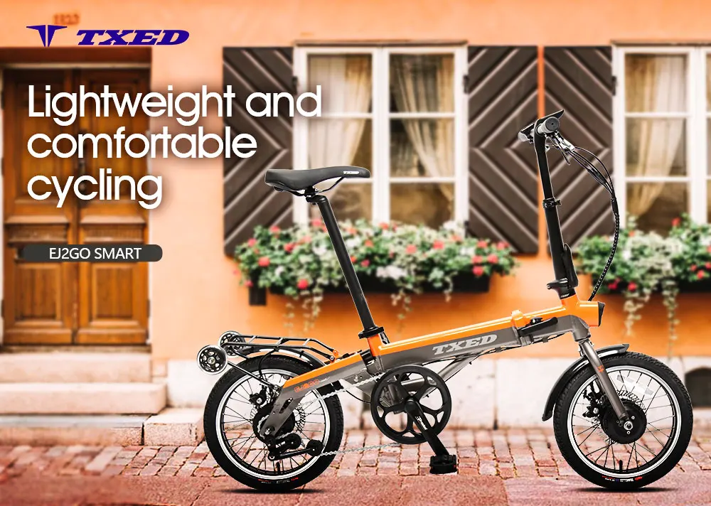 TXED EU Warehouse 16"x1.75 Foldable Mini Bike 36V/7.8Ah Electric Folding Bicycle| Alibaba.com