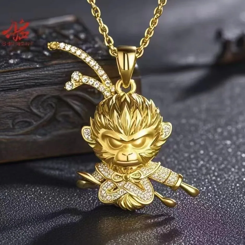 Black Myth Wukong Game Character Hero Monkey King Fighting Buddha Brass ...