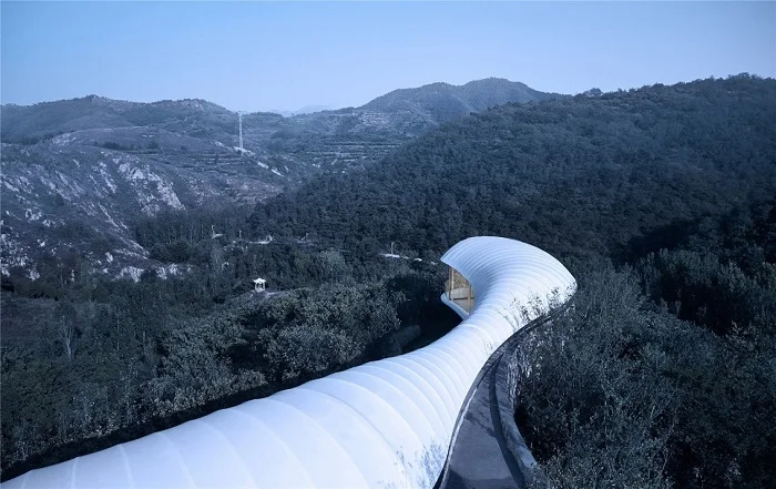 Membrane Structure Tensioning Membrane Landscape Modeling Parking Shed ...
