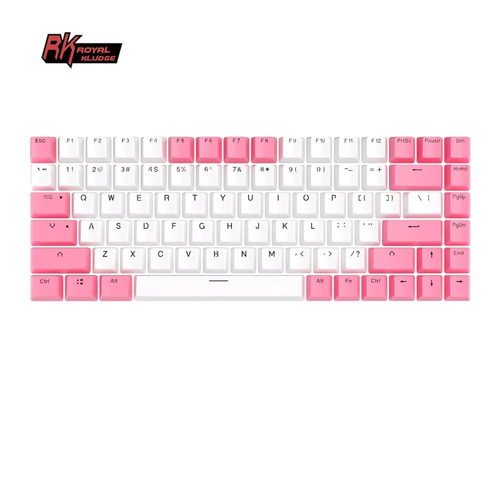 Royal Kludge Rk84 Pbt Dualshot Mda Profile Keycaps Iso Pbt Mechanical ...