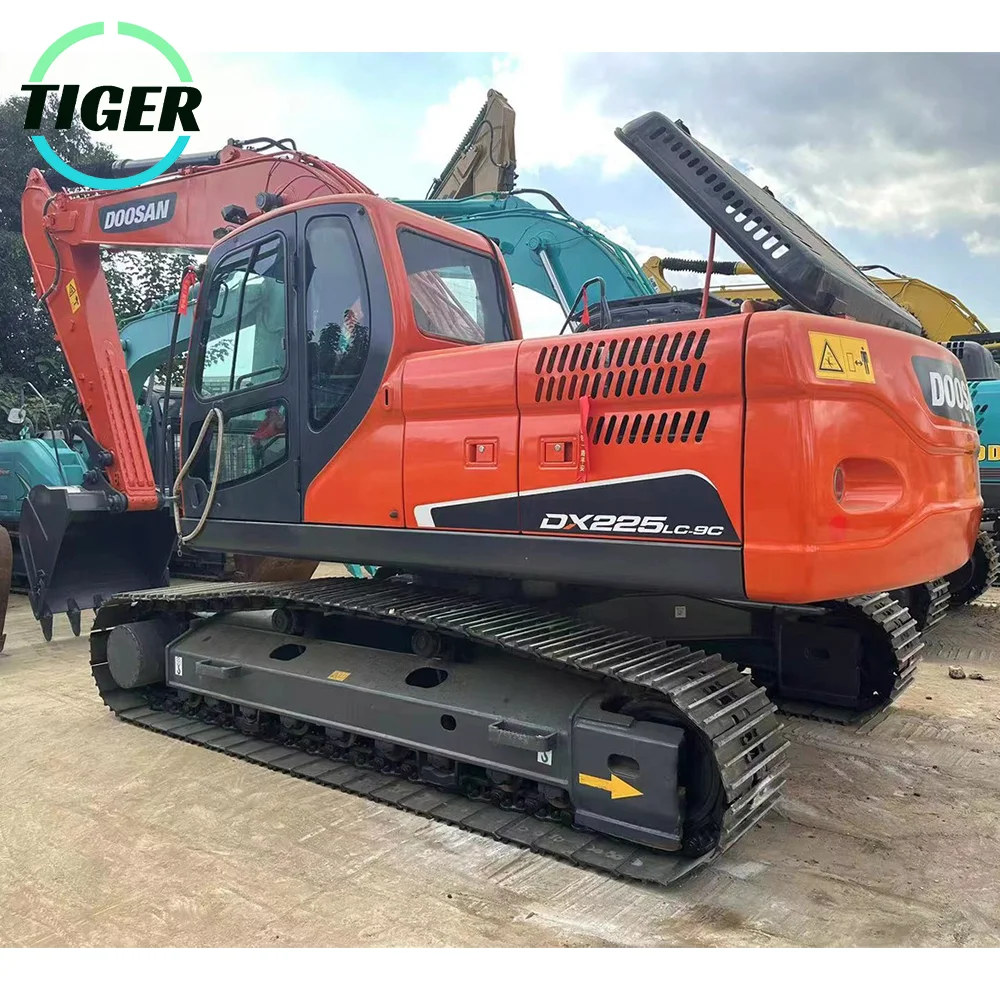DOOSAN DX225LC DX225 Excavator used doosan 225 crawler excavator used ...