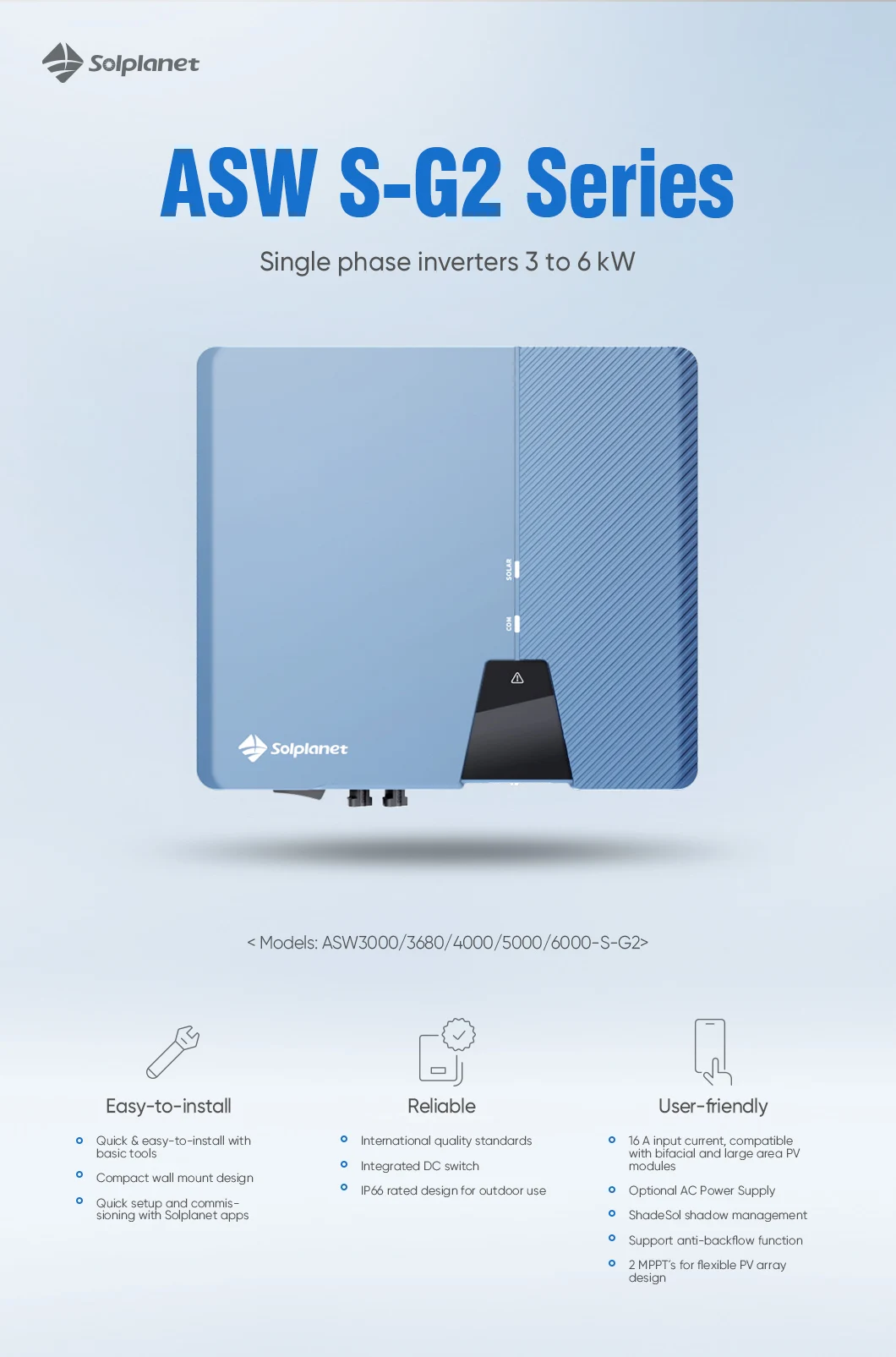Solplanet SMA Solar Inverters - Efficient Grid Tie Solutions