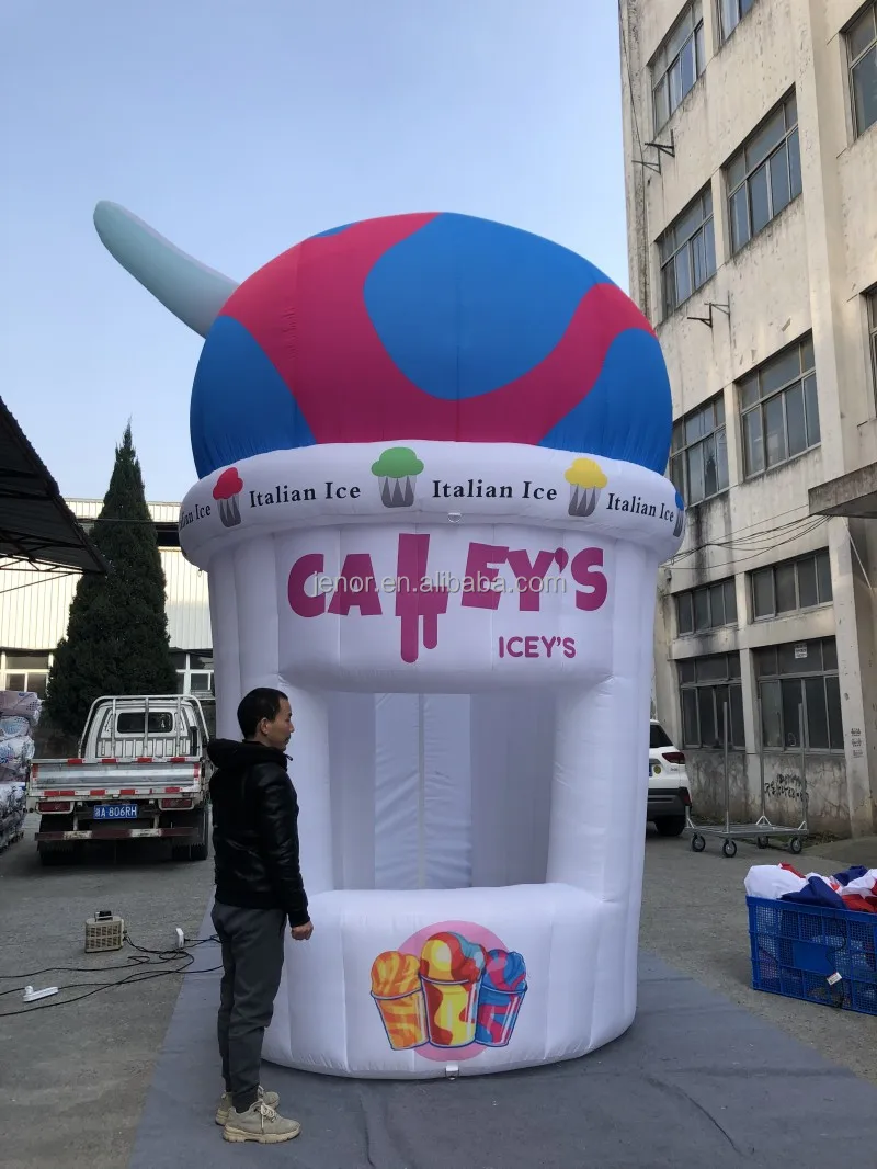 New Design Portable Inflatable Ice Cream Stand - Jenor