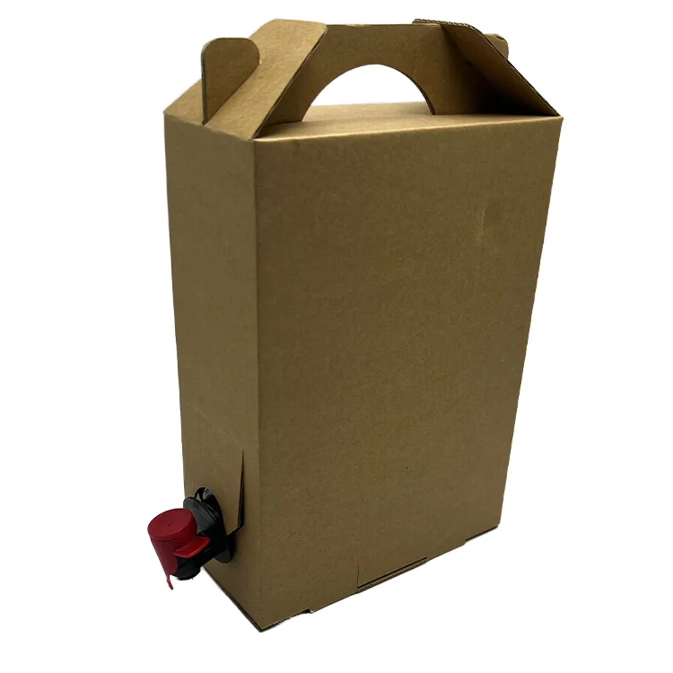 Customized Recyclable 3l,5l 10l Laminated Material Juice Wine Beverage ...