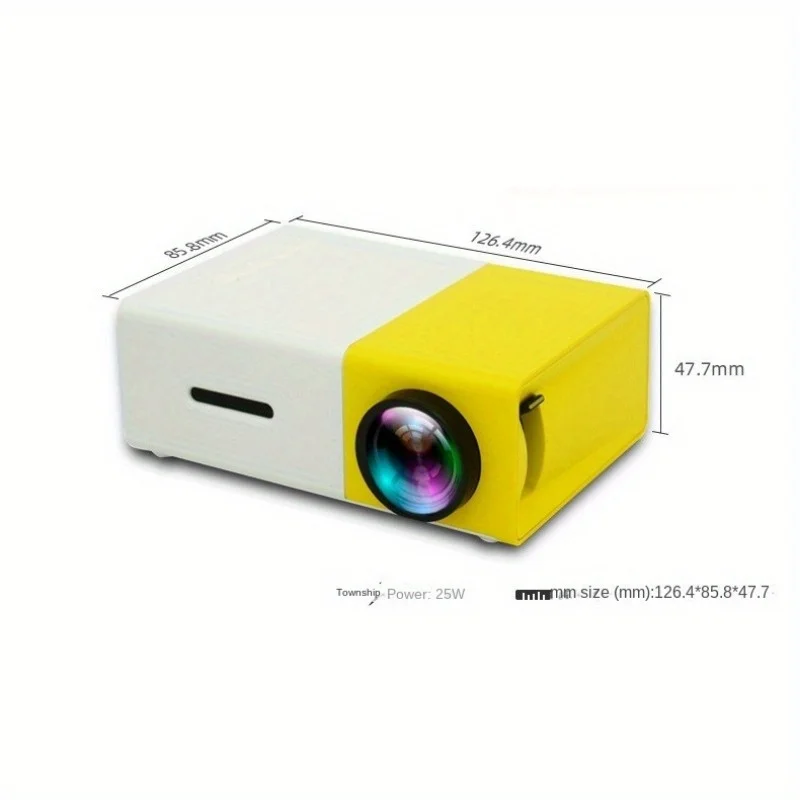 Mini Wireless Projector,Perfect For Home Entertainment And ...