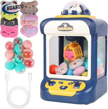 Mini Claw Machine For Kids Crane Game Toys With Plush Toys Mini Rabbit ...