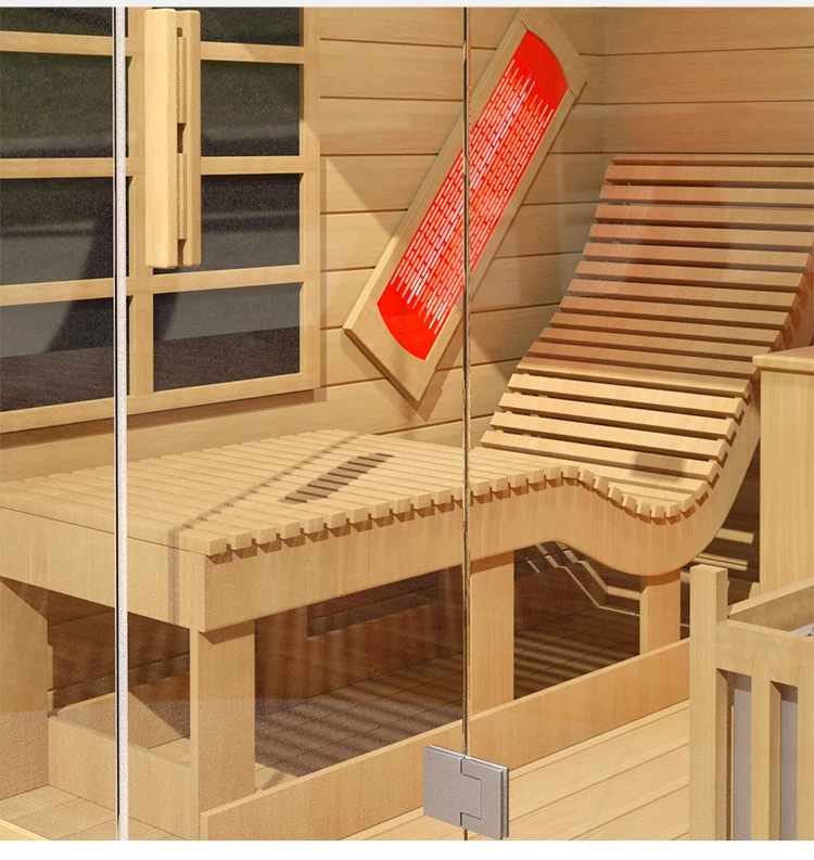 Luxury Recliner Style High Tech Health Infrared Sauna 1 Person Full ...
