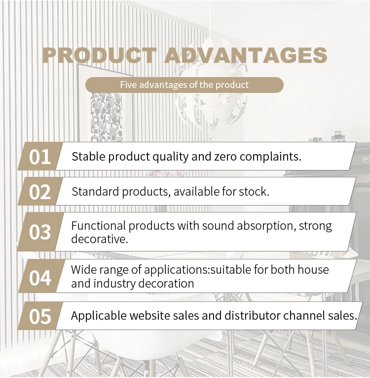 Goodsound Wall Cladding Fiber Mdf Akupanel Ceiling Mdf Slat Wall Panels ...