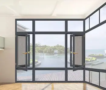 Thermal Break Casement Window Double Glazed Aluminum Glass Sliding Window - Buy Alloy Aluminium ...