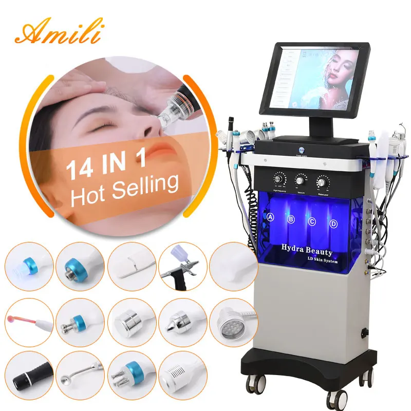 Salon Beauty Equipment Skin Hydra Skin Facial Diamond Dermabrasion H2o2 ...