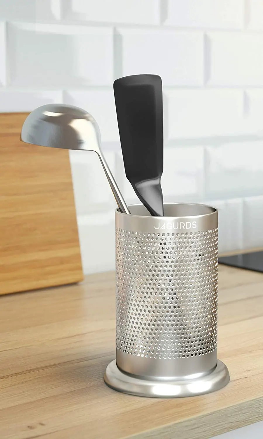 Kitchen Utensil Holder Stainless Steel Chopsticks Tableware Holder ...