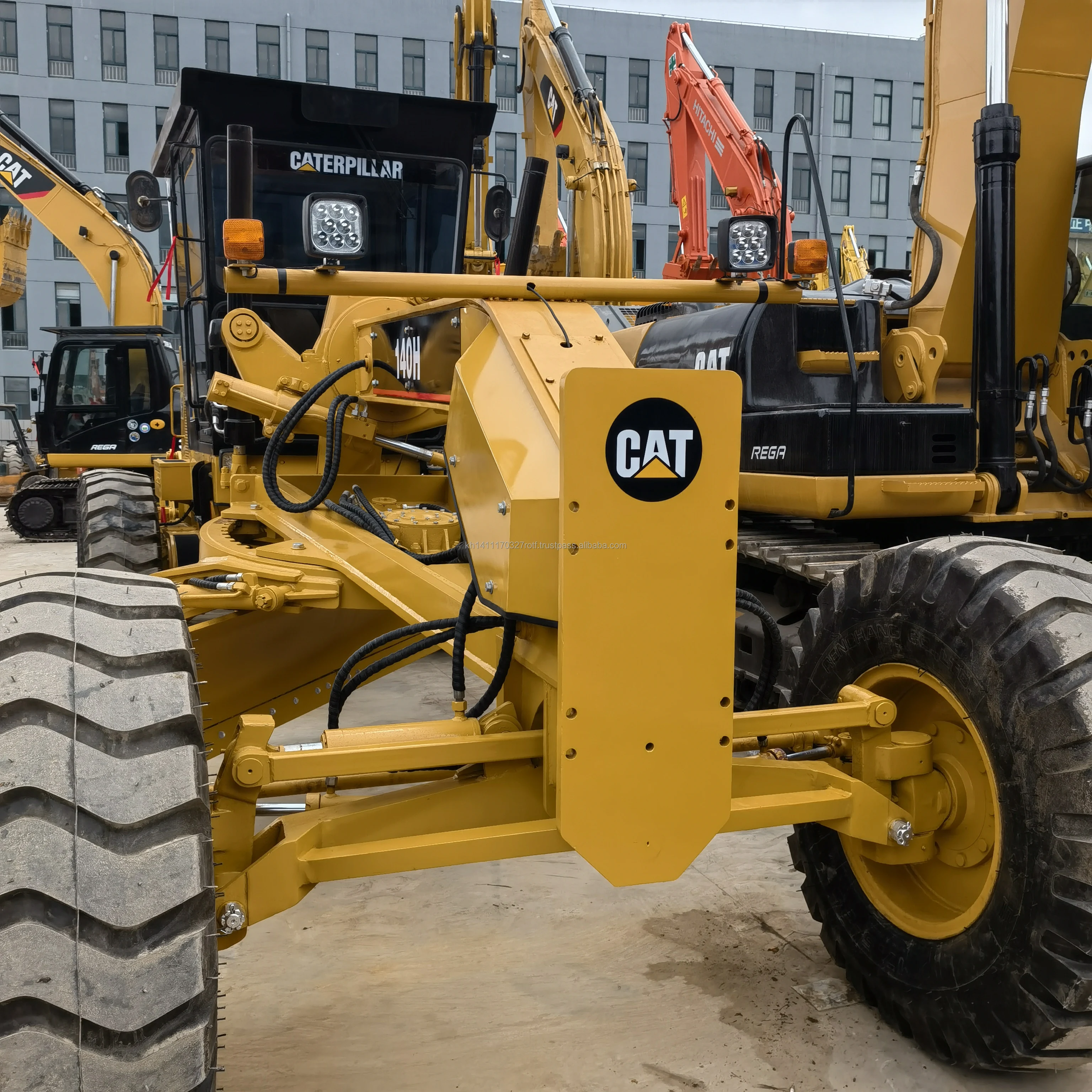 Used CAT140K/140H/140G Motor Grader Road Grading Machine With Ripper ...