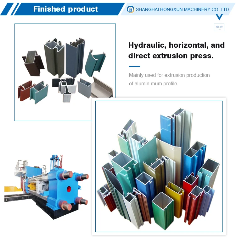 Aluminium Profile Extrusion Press Aluminum Extrusion Press Production ...