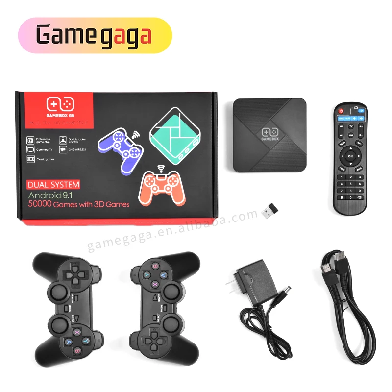 G5 Retro Tv Game Console With 30000+ Games & Wireless Controller