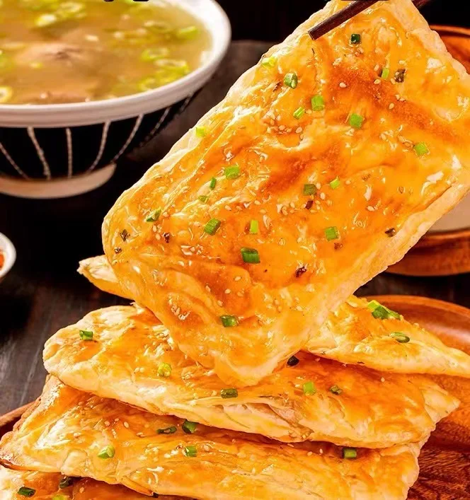 Automatic Lacha Paratha Production Line Lacha Paratha Machine Pie ...