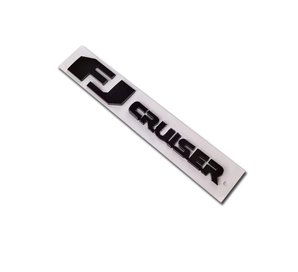 Toyota Fj Cruiser Plastic Car Letter Emblem Stickers Car Badge With 3m ...