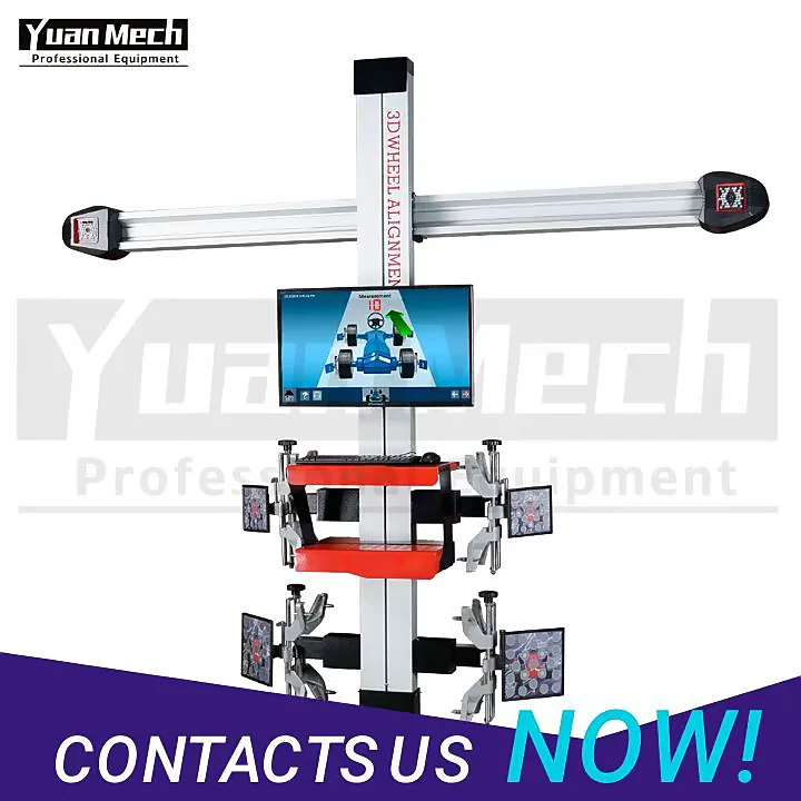 Vehicle Positioning Laser Four Wheel Alignment Equipment 3d Four Wheel ...