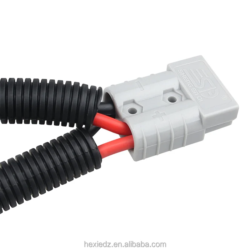 50A Battery Connector Wiring Kit - Dual-Core Power Cable