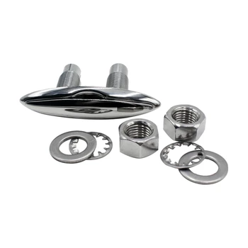 Marine Hardware Pull Up Boat Cleats 6 Inch Retractable Low-profile ...