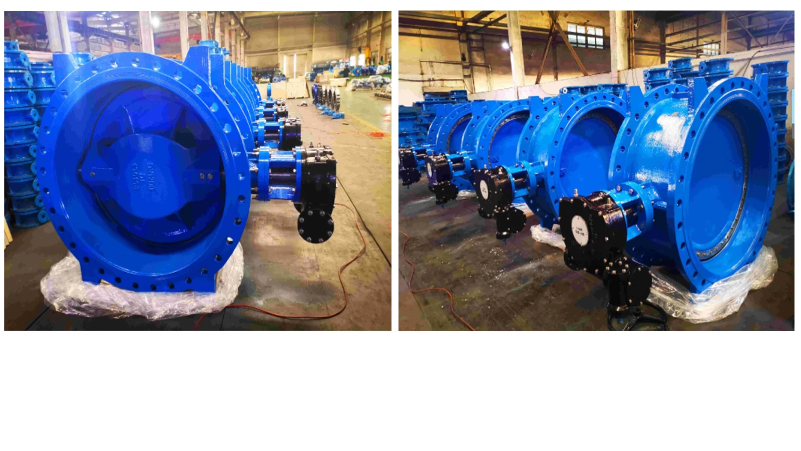 Double Eccentric Flange Dn2000 Butterfly Valve,Pneumatic Valve,Ductile ...