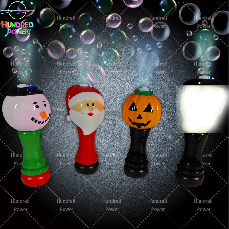 Christmas & Halloween Sunflower Bubble Machine Popular Burst Children's ...