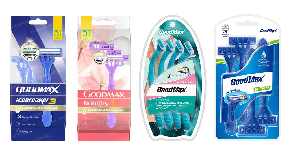 Goodmax Razor Triple Blades Men Best Seller Sensitive Refill Razor ...