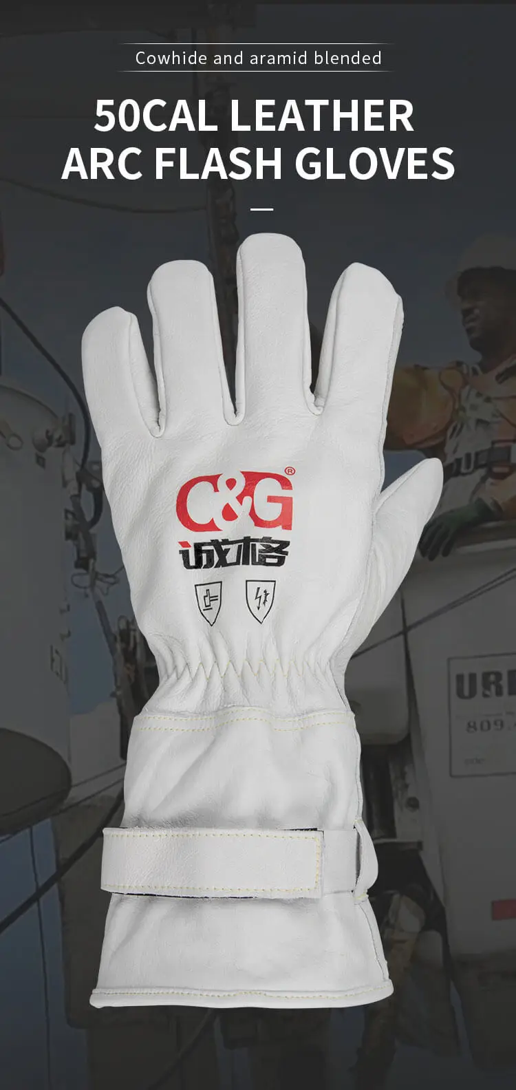 Guantes Resistentes A Arco Electrico Arc Flash Protective Gloves - Buy ...