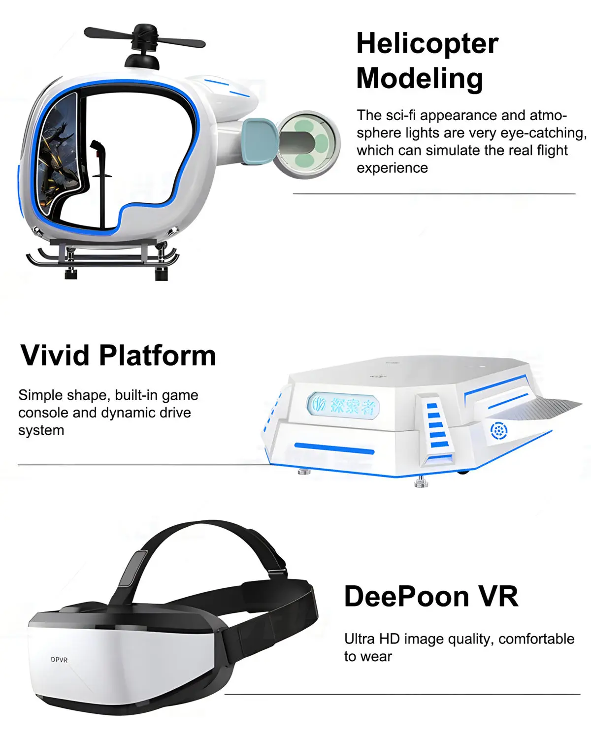 Factory Price Virtual Reality New Arrival Flight 9d Airplane Full ...