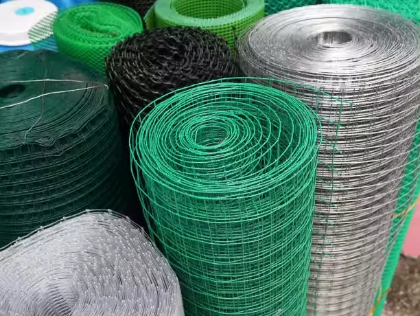 Modern 6 Gauge Welded Wire Mesh Fence 4x4 Green Pvc Coated Welded Wire ...