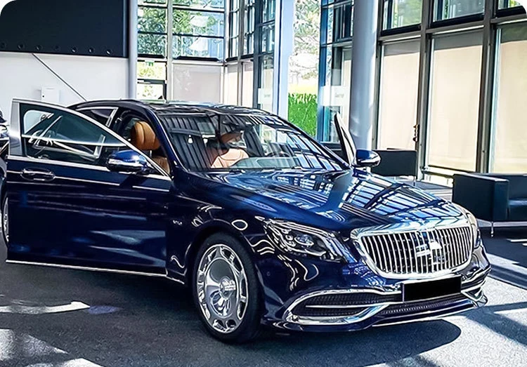 Upgrade Maybach Style W222 Bodykit Pp Front Rear Bumper Set For Mercedes Benz W222 S Class S400 ...