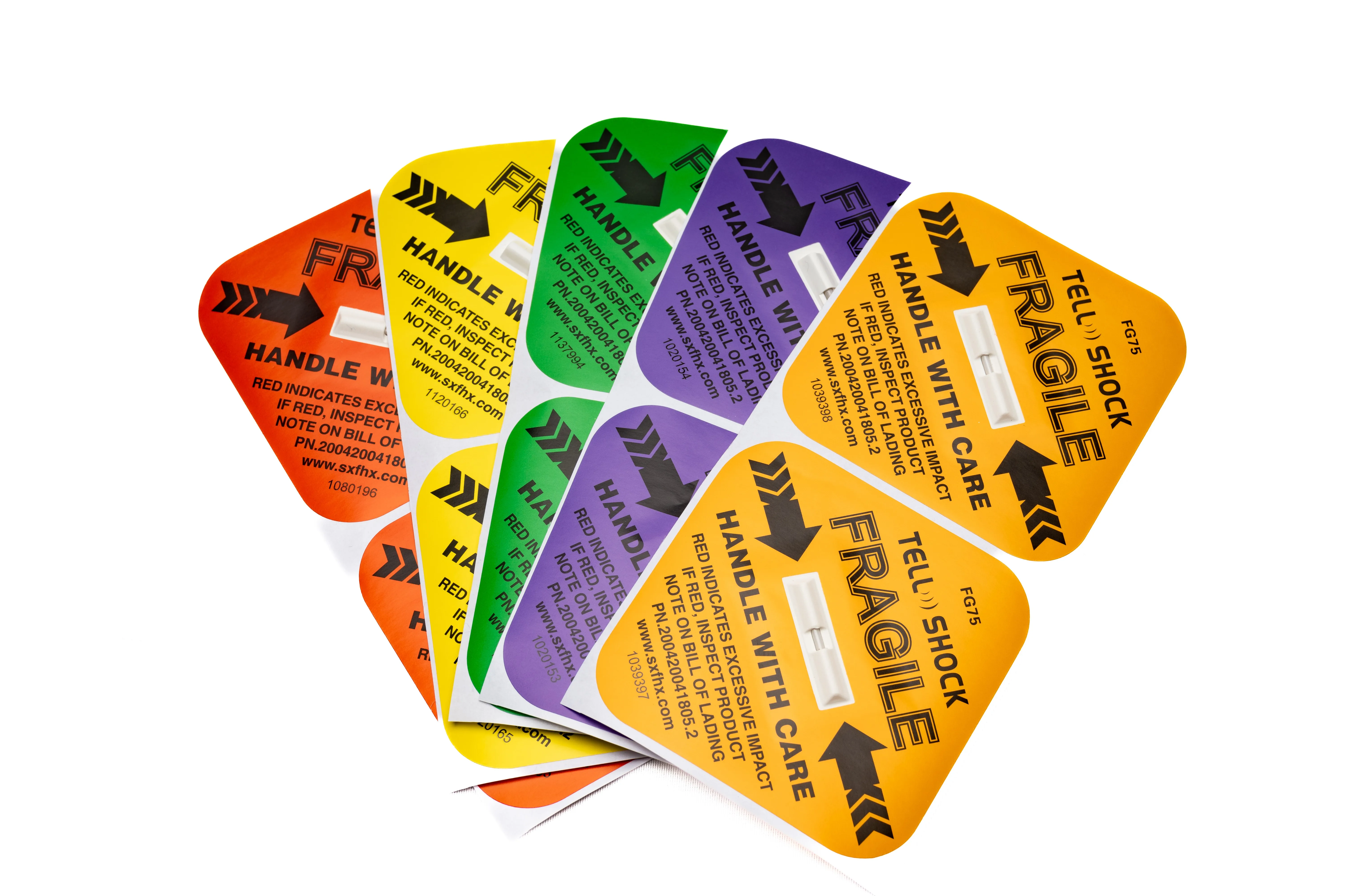 Shock Sensor Label Shockaction 25g-100g Impact Indicator Shipping ...