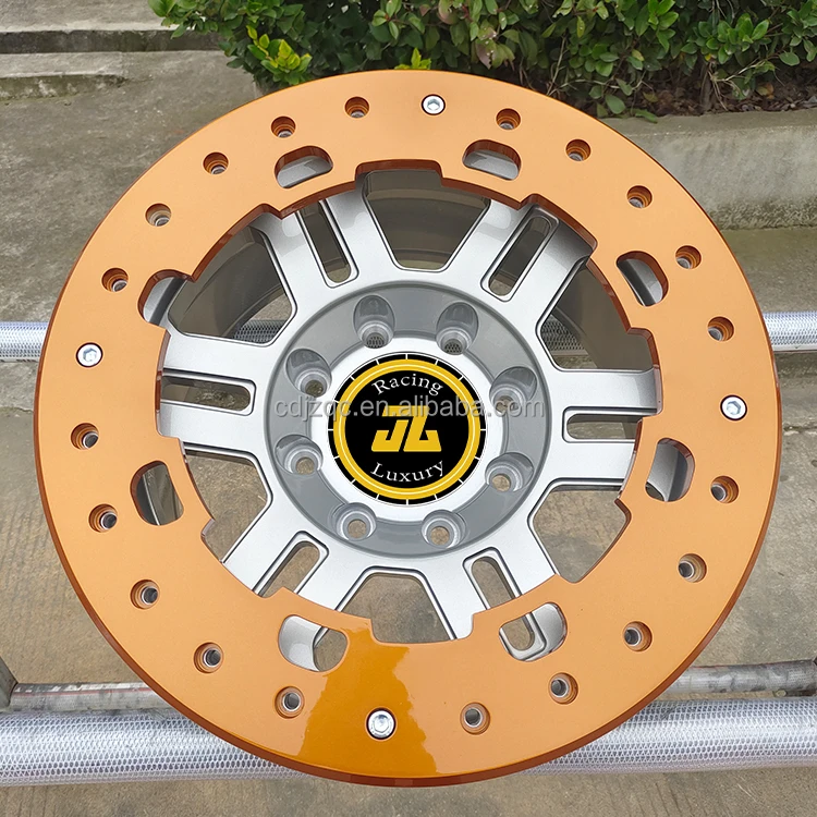 Jiangzao 4x4 Offroad 16 17 18 20 Inch Beadlock 6x139.7 Et-25 Et-32 ...