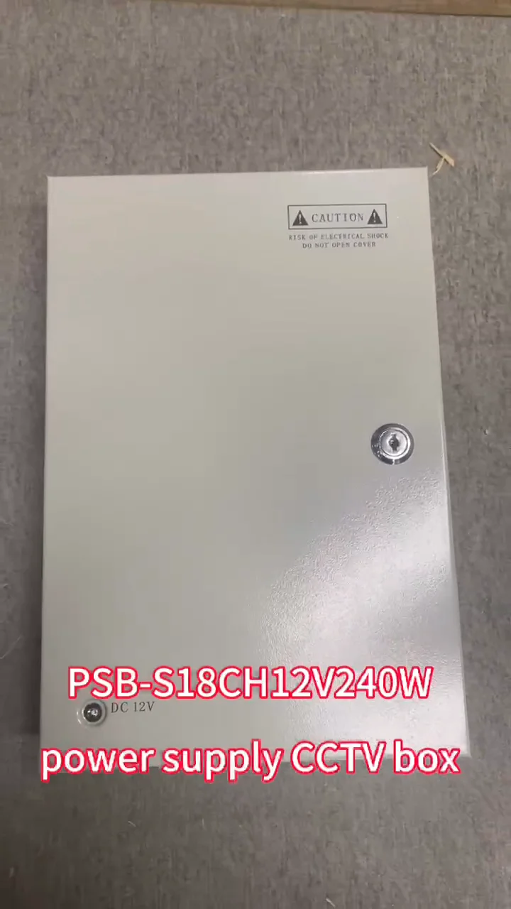 Cctv Power Supply Box 12v 30a 360w 18ch Multiple Output Power Supply ...
