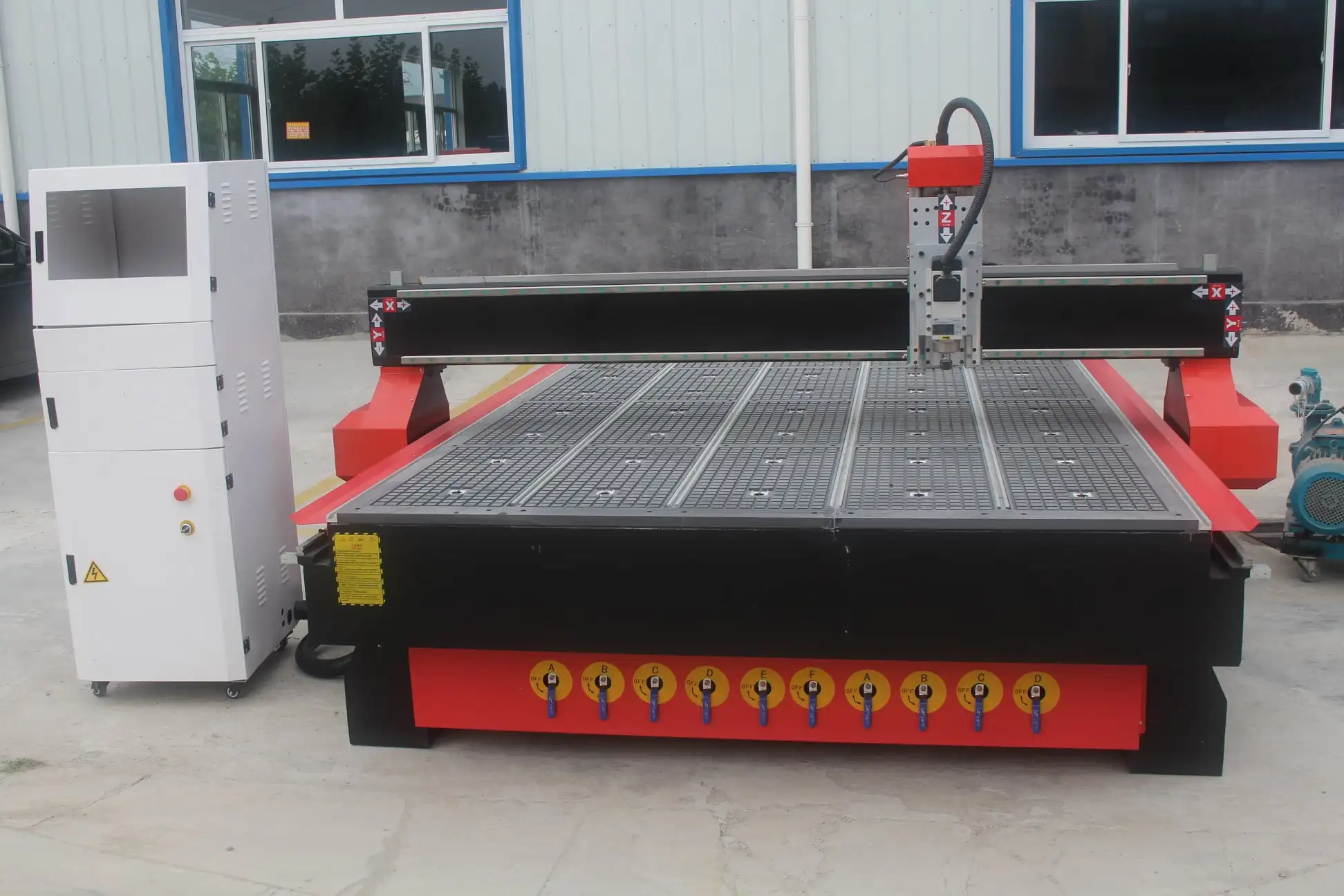 Heavy Duty Wood Working CNC Router 2030 2040 Made in China with 6KW air ...