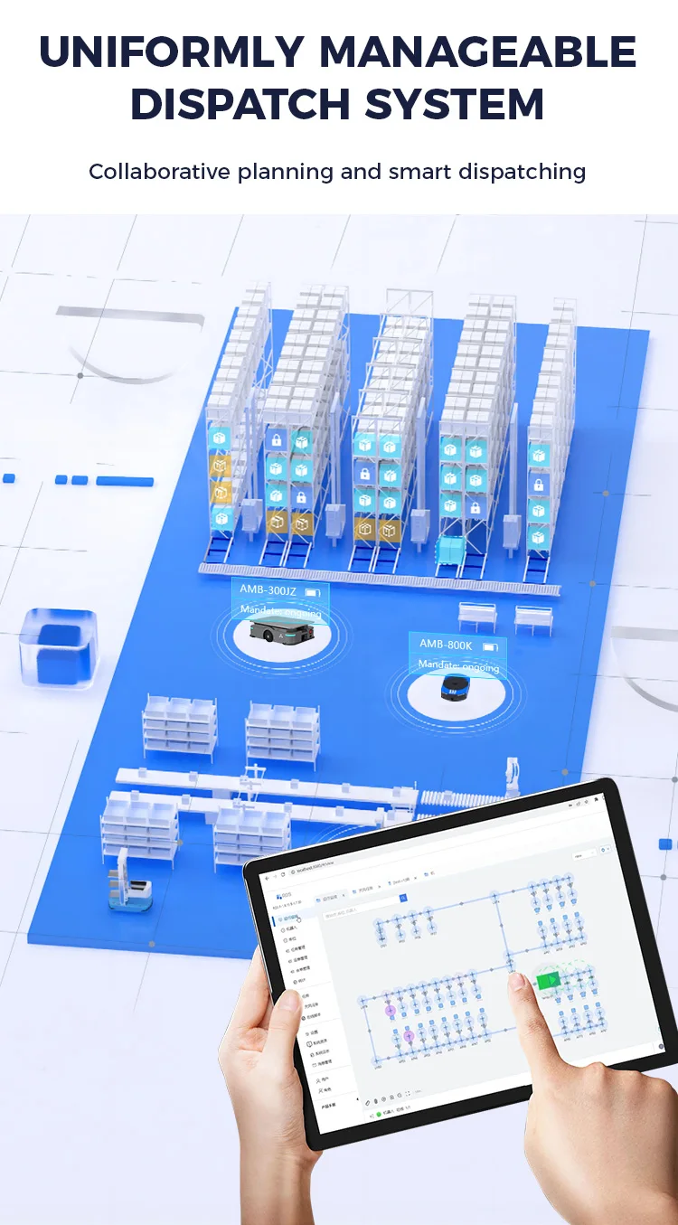 AIVISON AGV - Autonomous Mobile Robot for Warehouse Efficiency