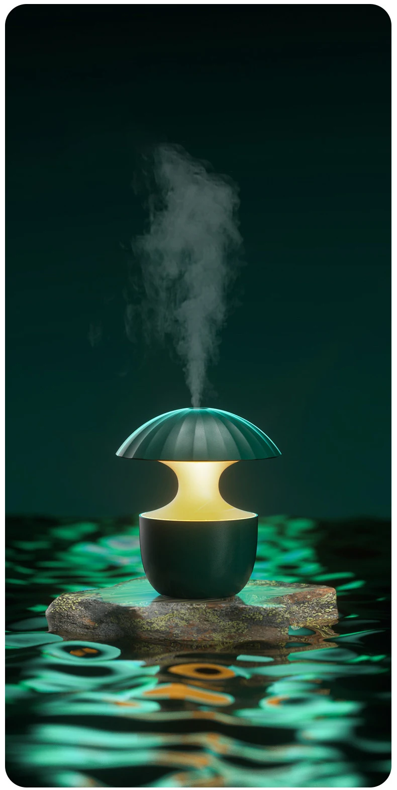 LOGO Customizable Portable Mushroom Water -soluble Aroma Oil Fresh Air ...