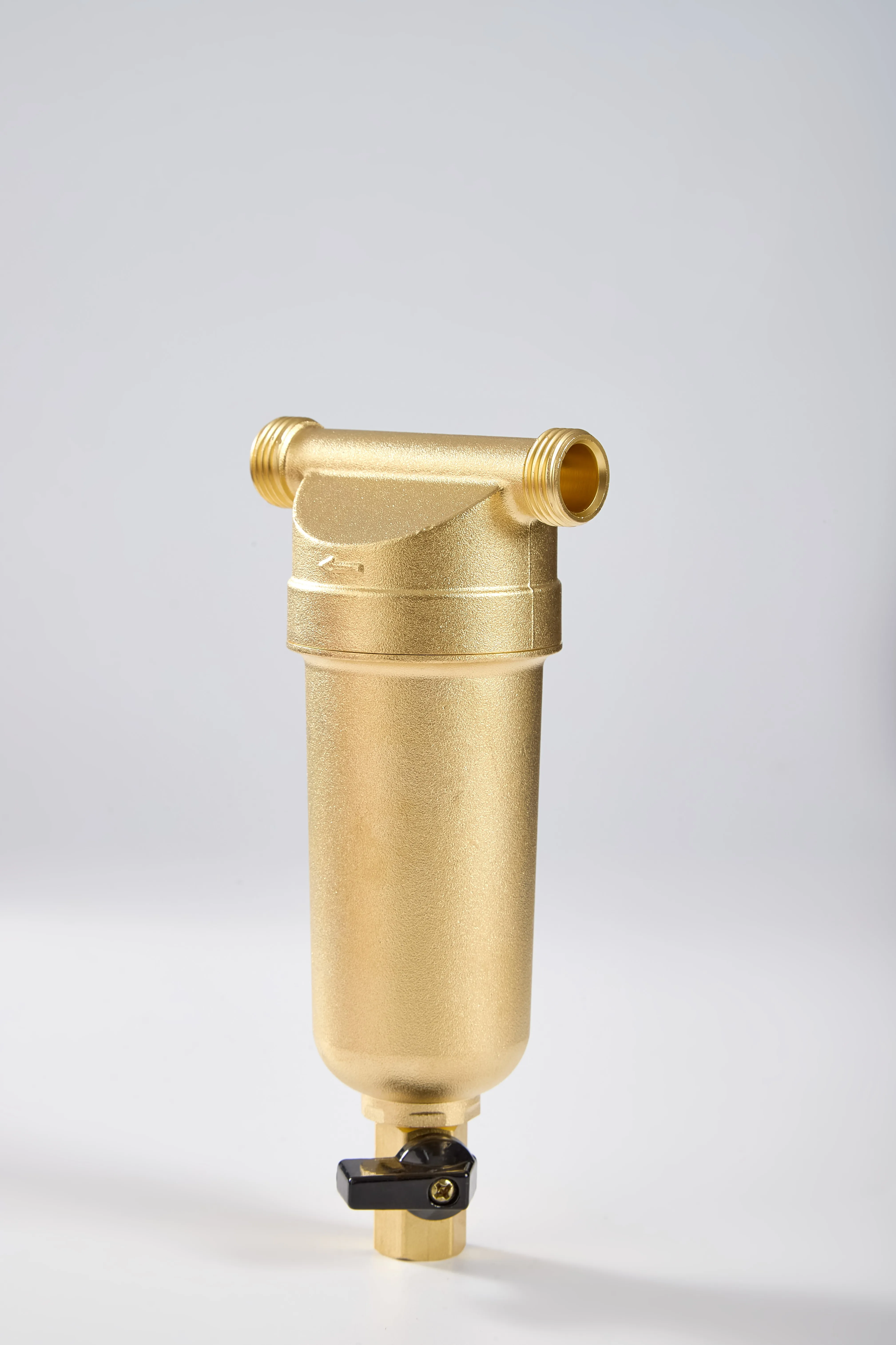 Full Brass Pre-Filter for Outdoor Home RV Solar Water Heaters Explosion ...