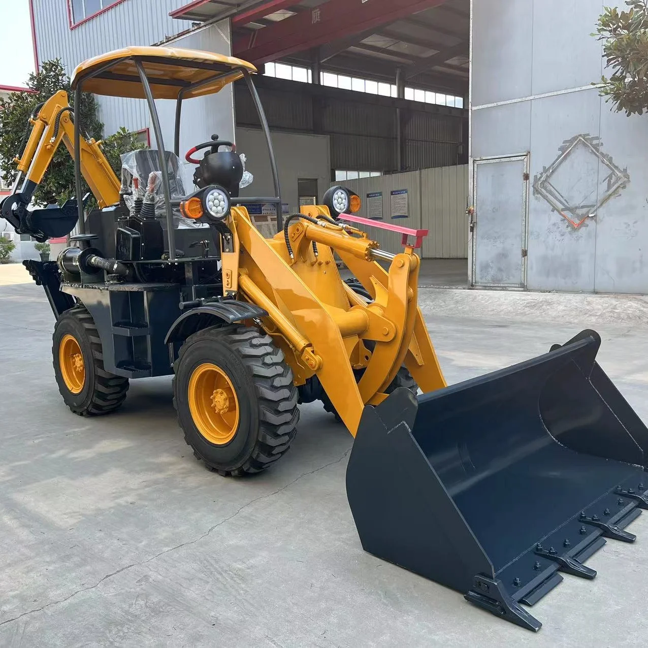 3.5 Tons Front Loader Mini Made in China - High Efficiency