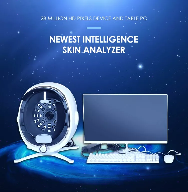 Hot 3d Skin Analyzer Machine Facial Uv Lcd Wifi Korean Lamp Scan Test ...