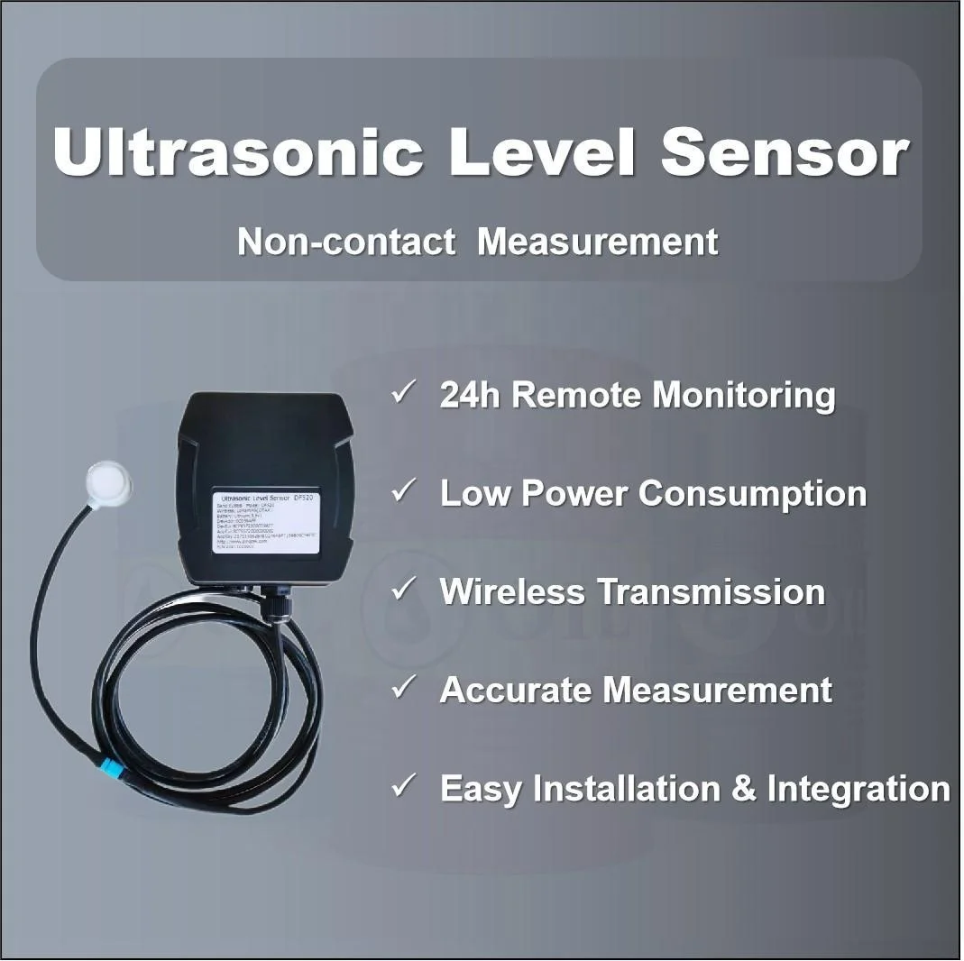 Iot Wireless Ultrasonic Level Sensor Water Level Sensor Wireless Df520 - Buy Water Level Sensor ...