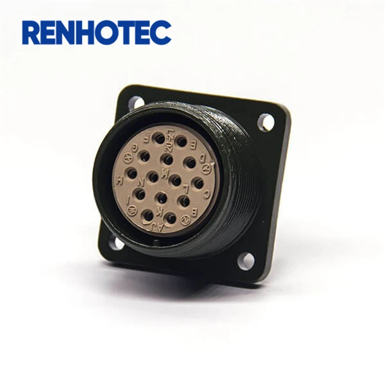 14pin Ms3102 A Connector Ms3102a20-27p Male Pins Solder Cup 14 Pin ...