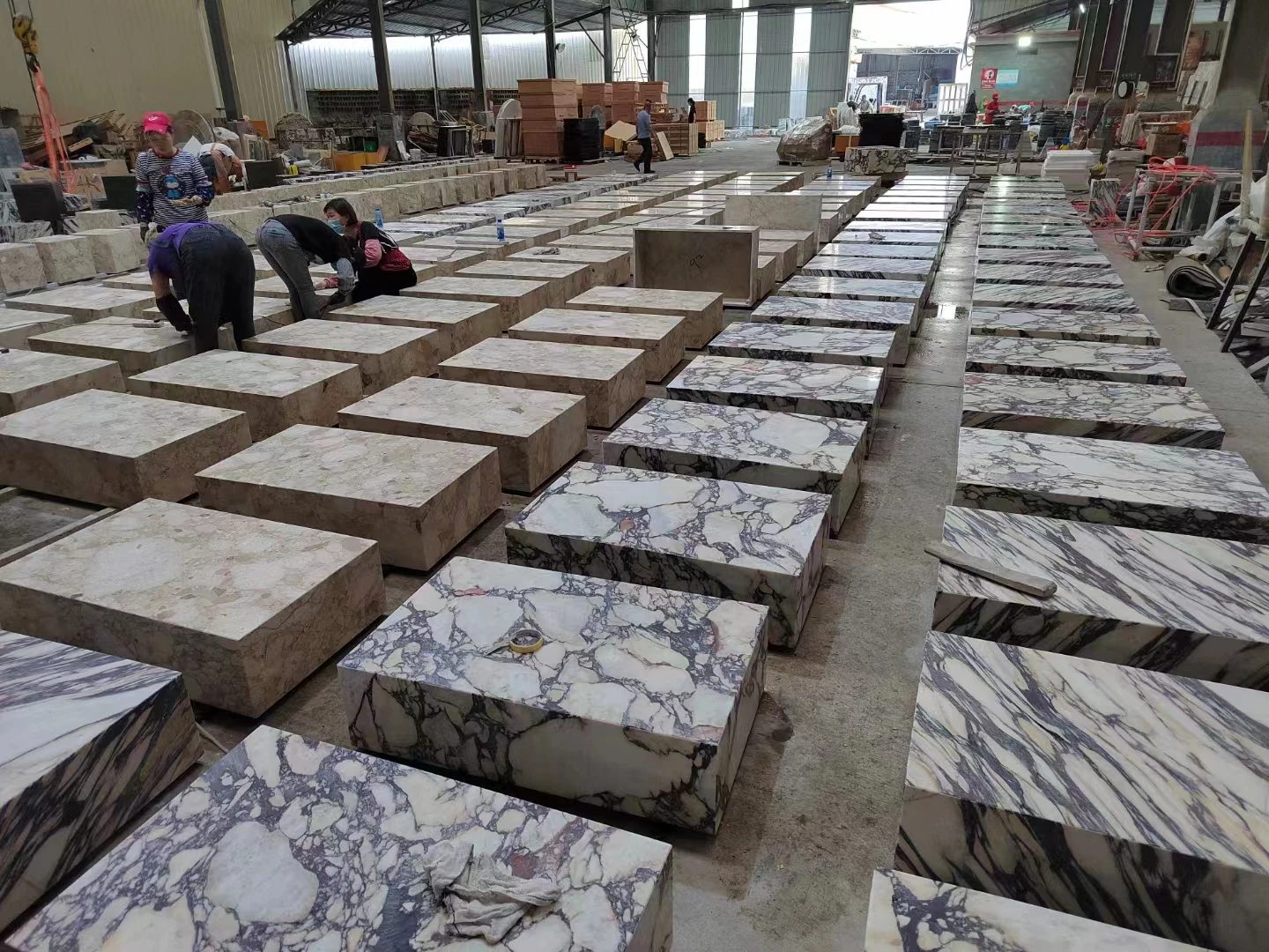 Cheap Price White Tall Console Table Plinth Flower Stand Arabescato ...