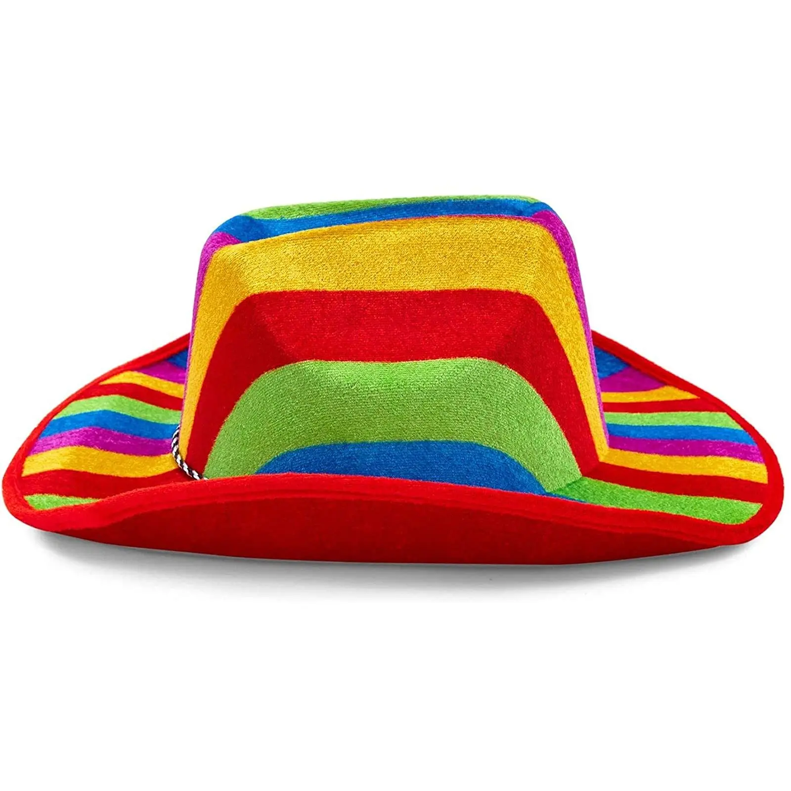 Rainbow Cowboy Hat For Pride Parade,Costume Party Supply For Lgbtq ...