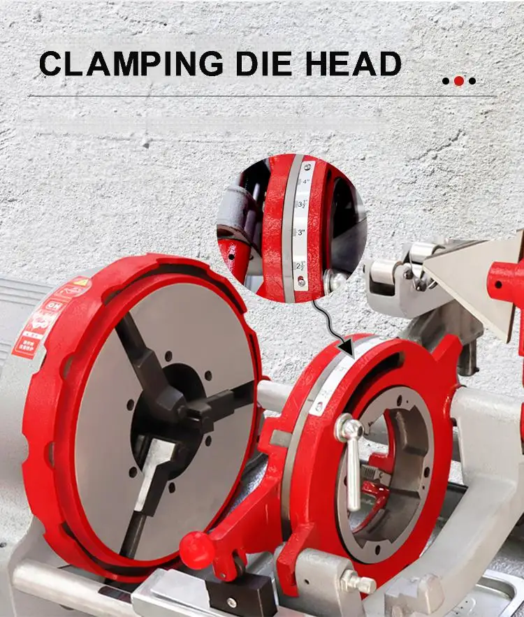 110/220V 1500W Pipe Threader Machine - Efficient & Durable