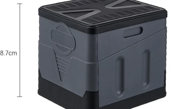 Portable Folding Toilet Outdoor Camping Plastic Box Car Storage Box ...