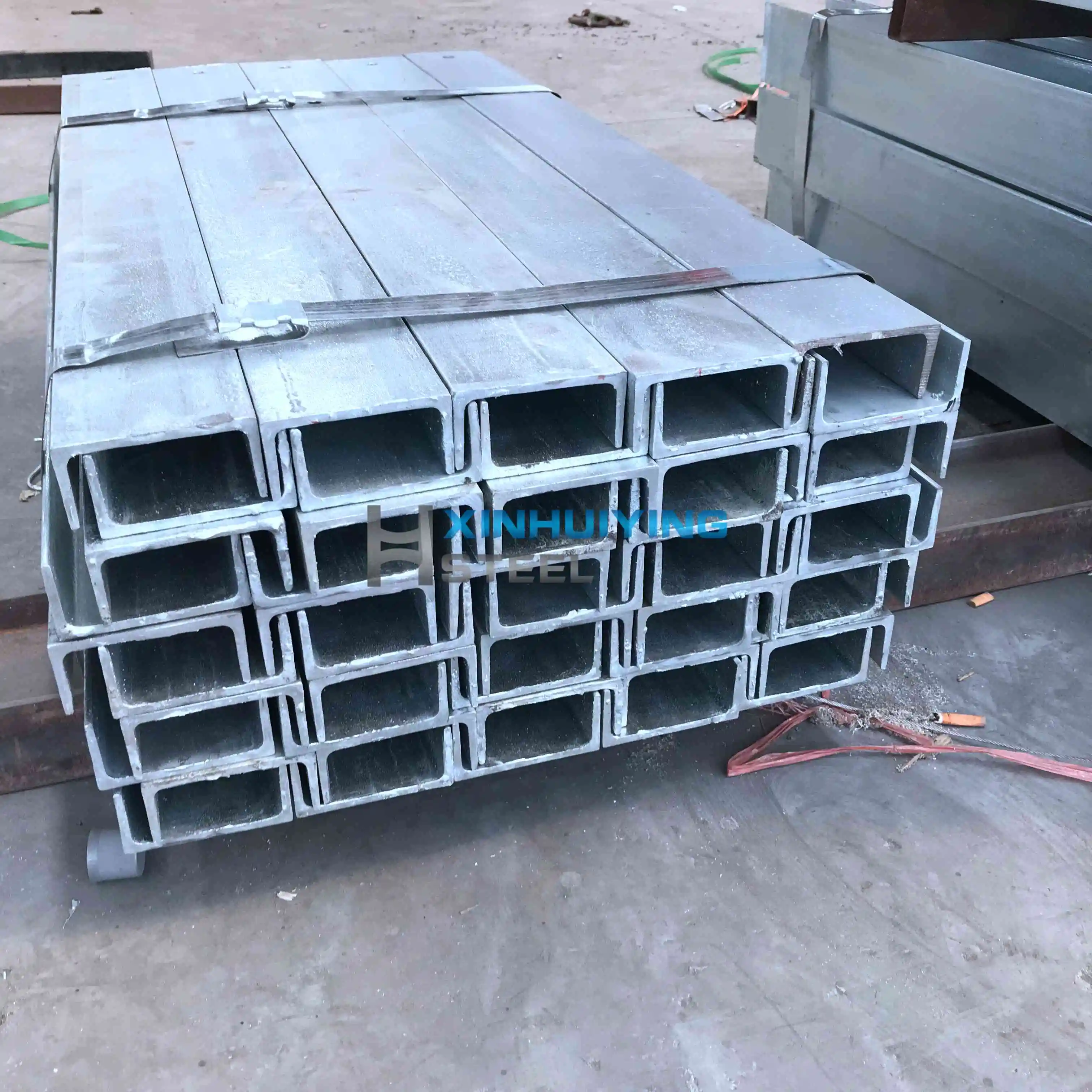 High Quality Structural Steel Prefabricated Cutting Slotted Hdg Hot ...