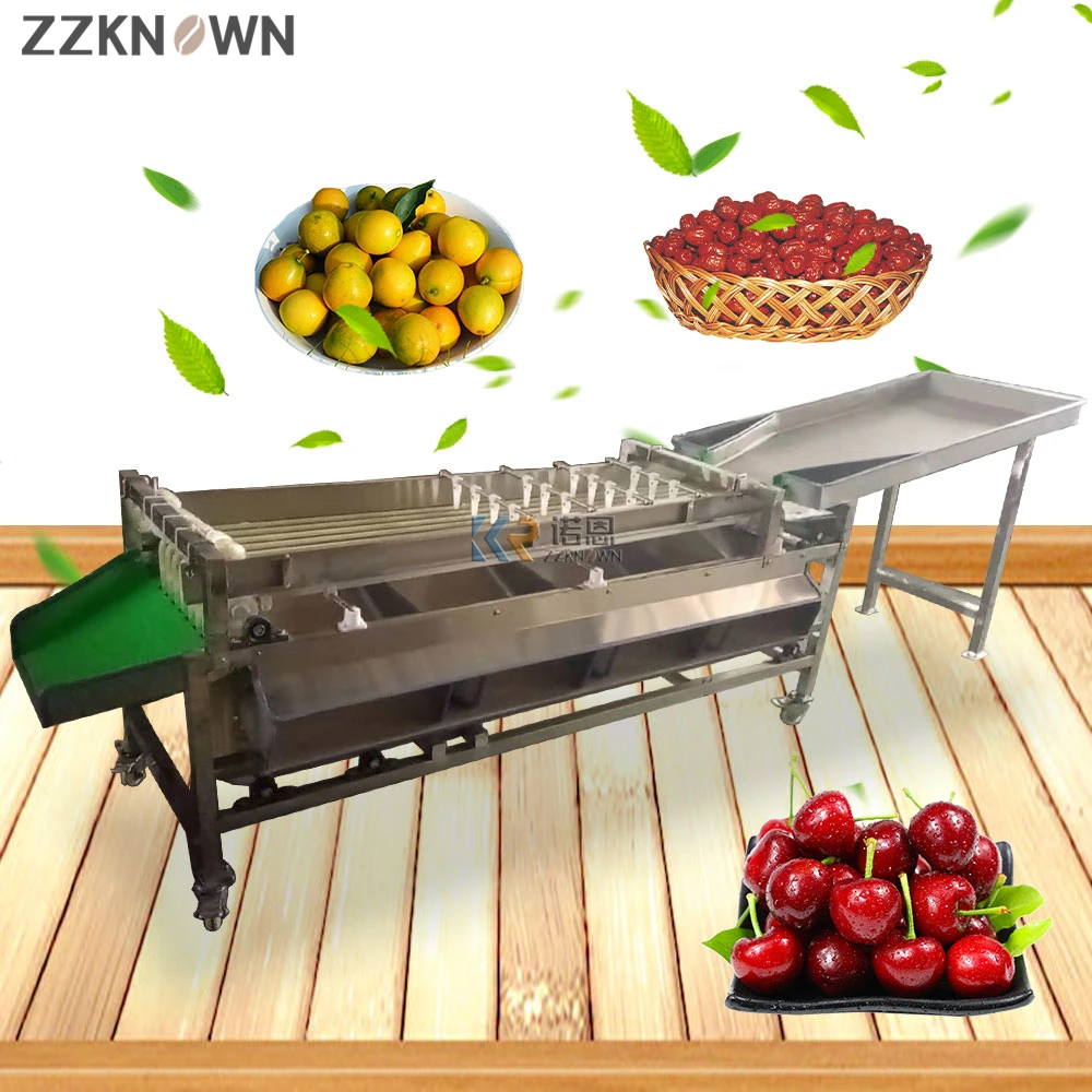 Industrial Fruit Sorting Machine Tomato Grader Commercial Pomegranate ...